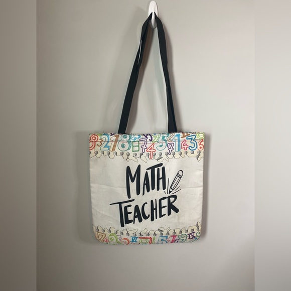 Bags | Math Teacher Tote Bag | Poshmark